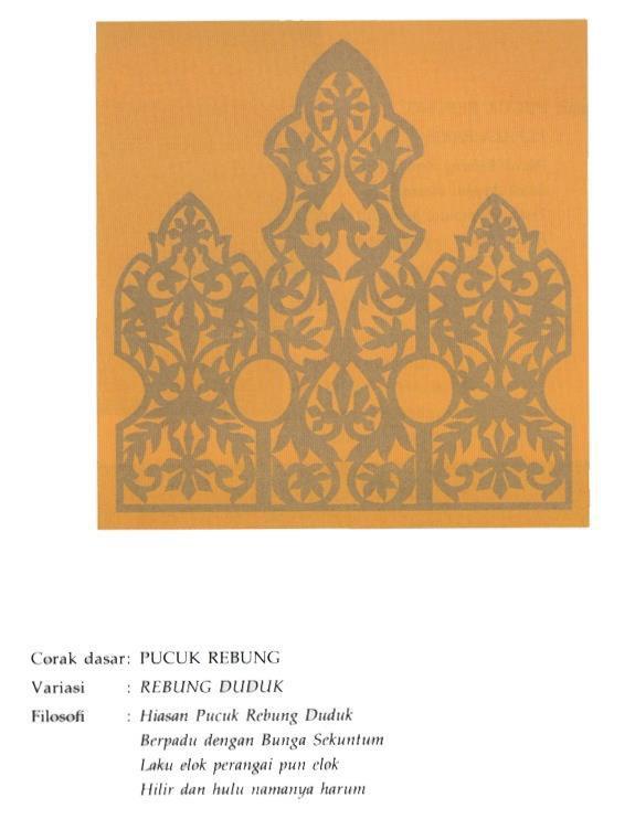 PENGGUNAAN CORAK MELAYU PADA TIANG TONGKAT